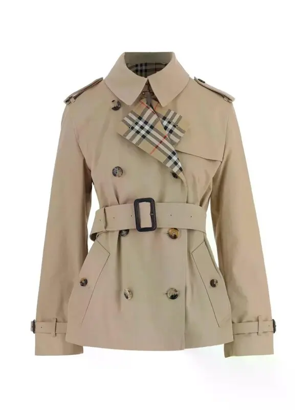 Burberry Garbardine Lakefield Trench Jacket - Neutrals