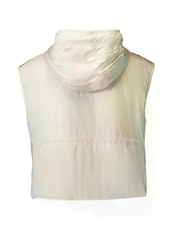 Max Mara Hooded Zip-up Gilet