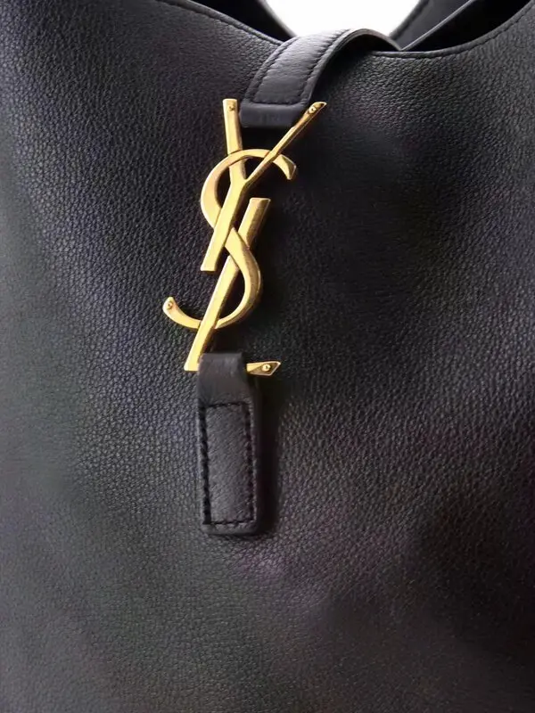 Saint Laurent Le 5 A 7 Supple Leather Small Hobo Bag