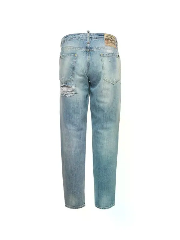 Dsquared2 Distressed Five-pocket Jeans