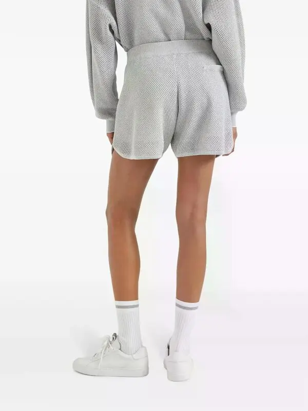 Brunello Cucinelli Metallic-threading Shorts