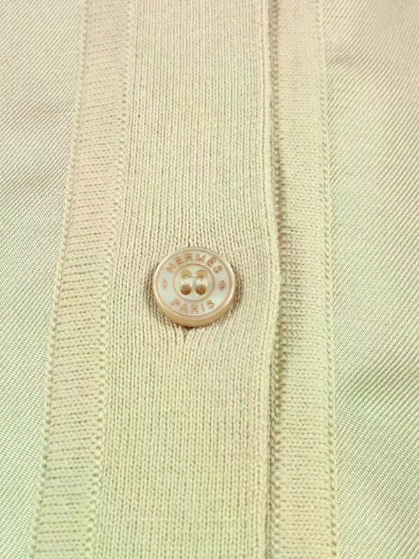 Hermès 2020s Effet Kaléidoscope Belted Shirt Midi Dress
