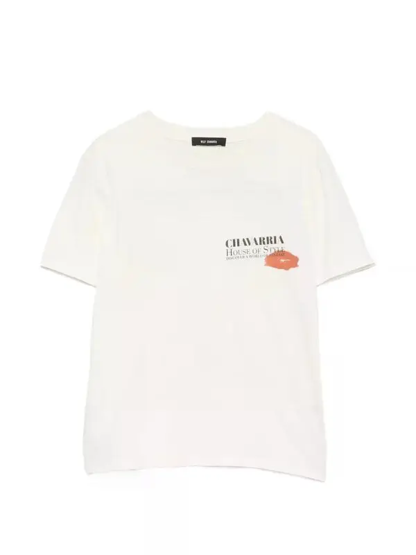 WILLY CHAVARRIA Logo-print T-shirt