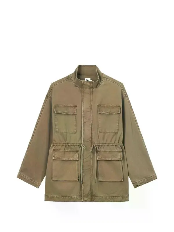 B+AB Drawstring-waist Multi-pocket Jacket