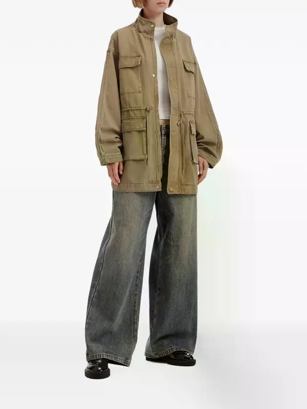 B+AB Drawstring-waist Multi-pocket Jacket