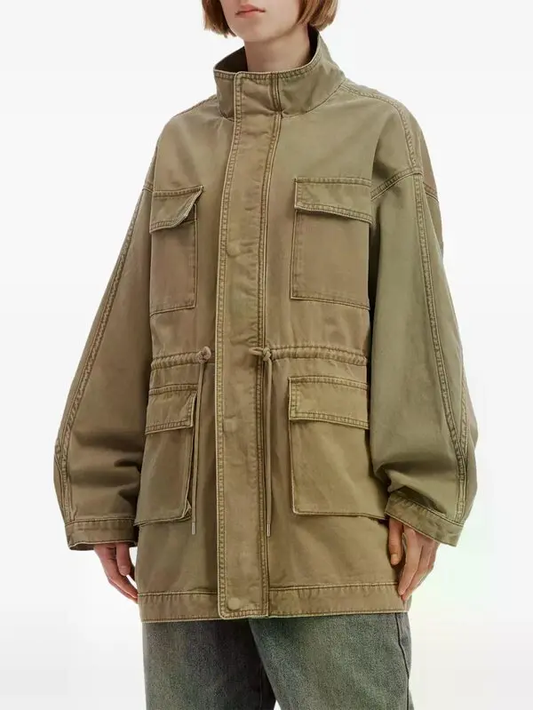 B+AB Drawstring-waist Multi-pocket Jacket