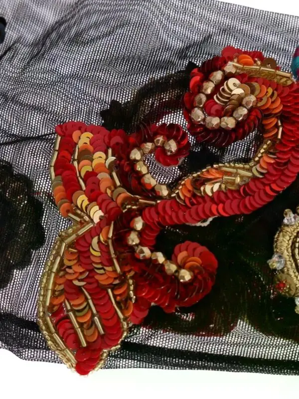 Dolce & Gabbana Carretto Crystal-embellished Socks