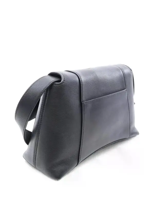 Balenciaga 2000s Downtown Shoulder Bag - Black