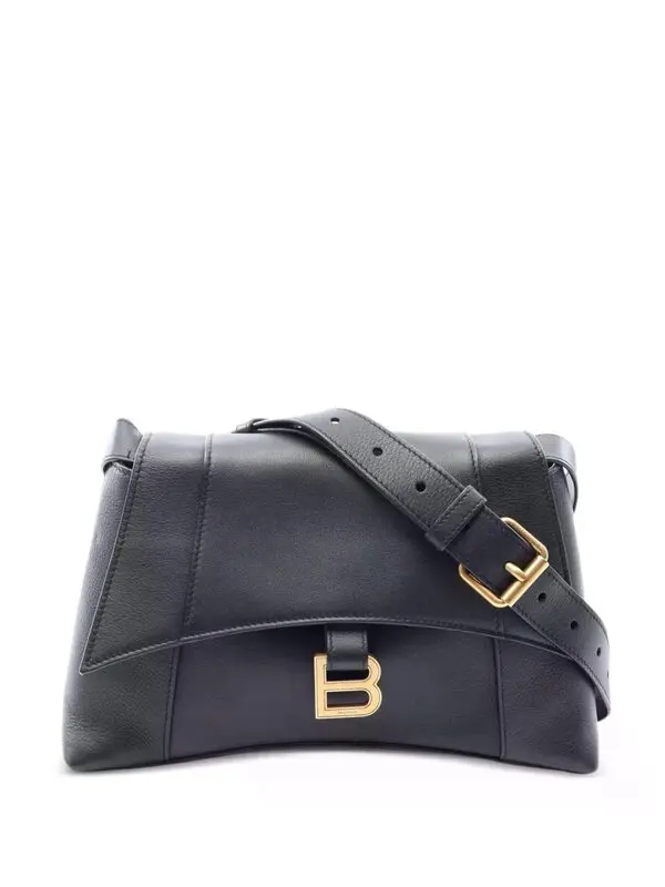 Balenciaga 2000s Downtown Shoulder Bag - Black