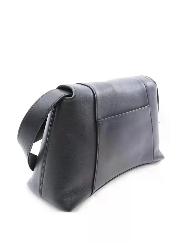 Balenciaga 2000s Downtown Shoulder Bag - Black