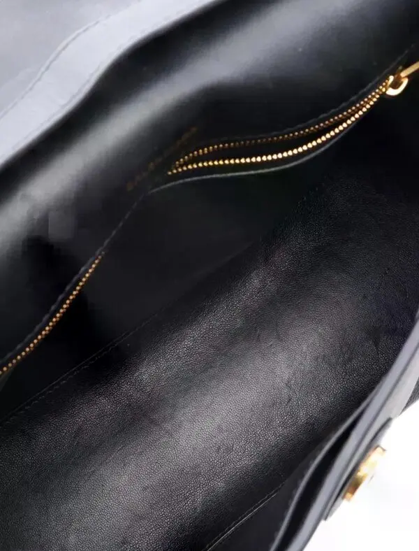 Balenciaga 2000s Downtown Shoulder Bag - Black