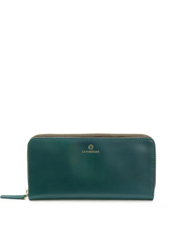 LA PORTEGNA Julia Leather Wallet