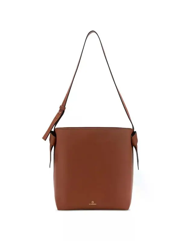 LA PORTEGNA Paula Knot-detail Shoulder Bag