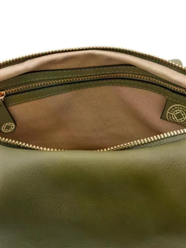 LA PORTEGNA Claudia Croissant Shoulder Bag