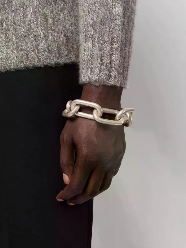 PARTS OF FOUR Charm Chain Bracelet - Silver