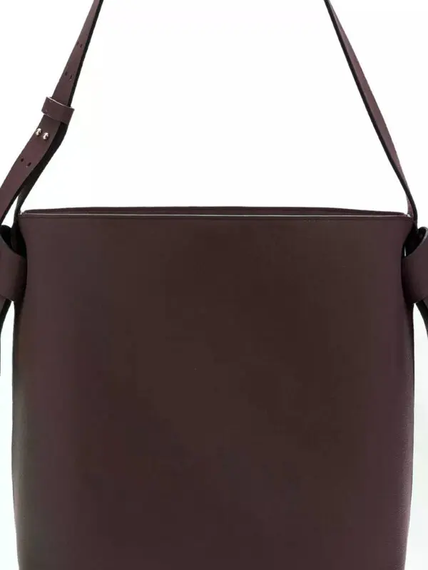 LA PORTEGNA Paula Leather Shoulder Bag