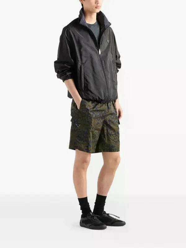 Prada Printed Re-nylon Swim Trunks