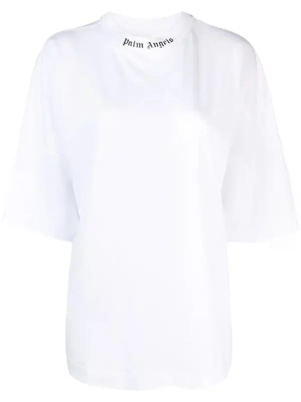 Palm Angels Logo-print Cotton T-shirt