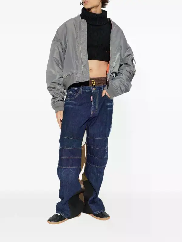 Dsquared2 Turtleneck Cropped Vest
