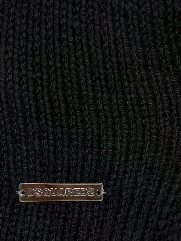 Dsquared2 Turtleneck Cropped Vest