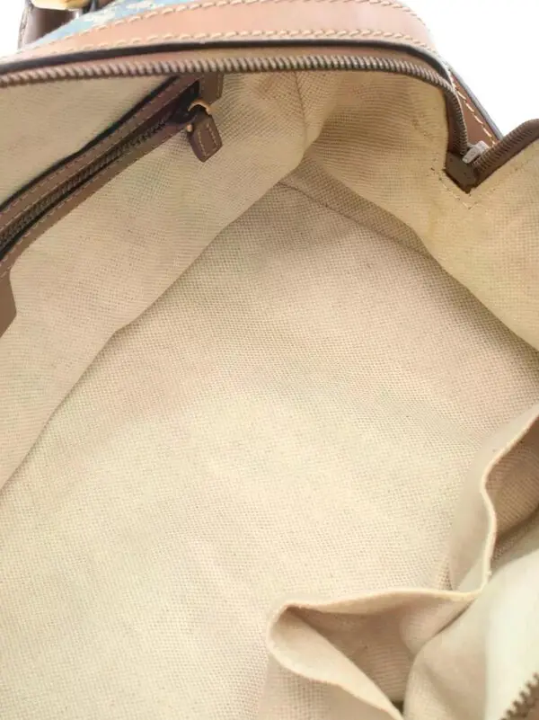 Gucci 2010s Gg Denim Satchel Bag