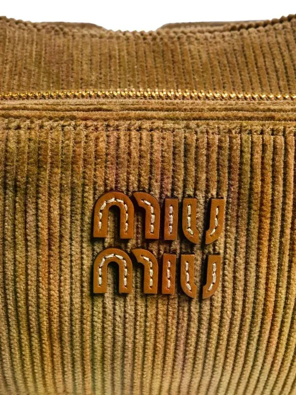 Miu Miu Corduroy Shoulder Bag