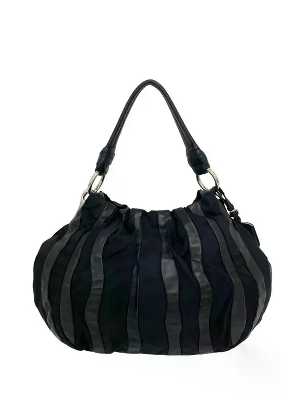 Prada 2000-2013 Tessuto Nappa Waves Tote Bag