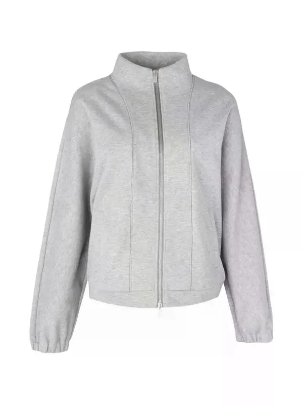 Peserico Zip-up High-neck Sweatshirt
