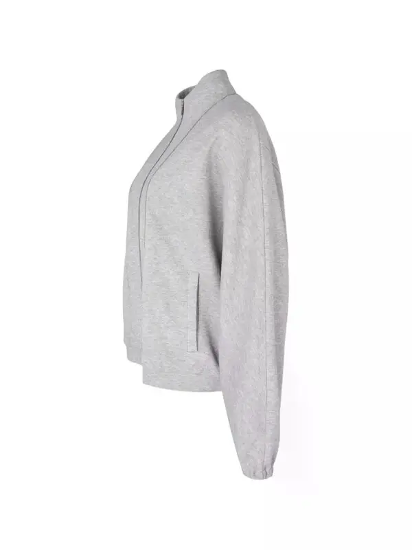 Peserico Zip-up High-neck Sweatshirt
