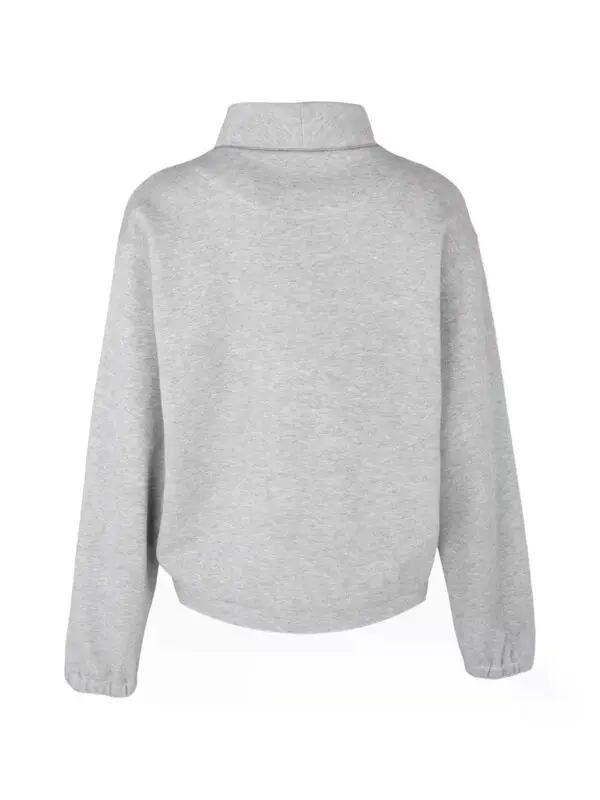 Peserico Zip-up High-neck Sweatshirt