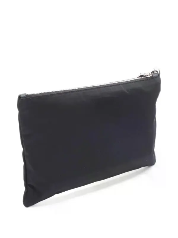 Prada Triangle-logo Clutch Bag