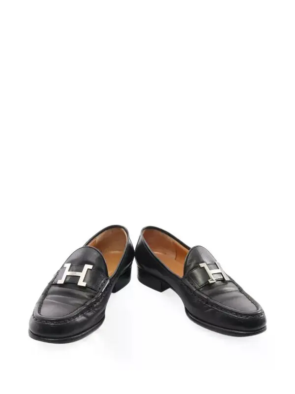 Hermès 2000s Constance Leather Loafers