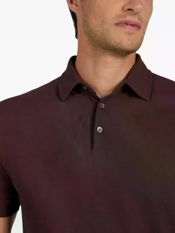 SLOWEAR Icecotton Polo Shirt - Red