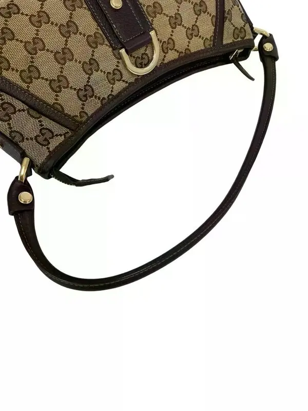 Gucci 2000-2015 Gg Canvas Abbey D Ring Pochette Handbag