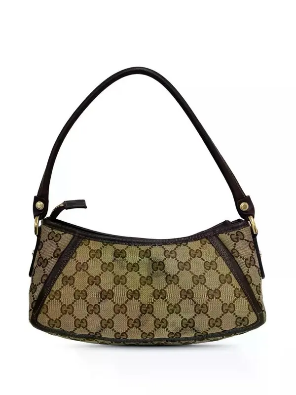 Gucci 2000-2015 Gg Canvas Abbey D Ring Pochette Handbag