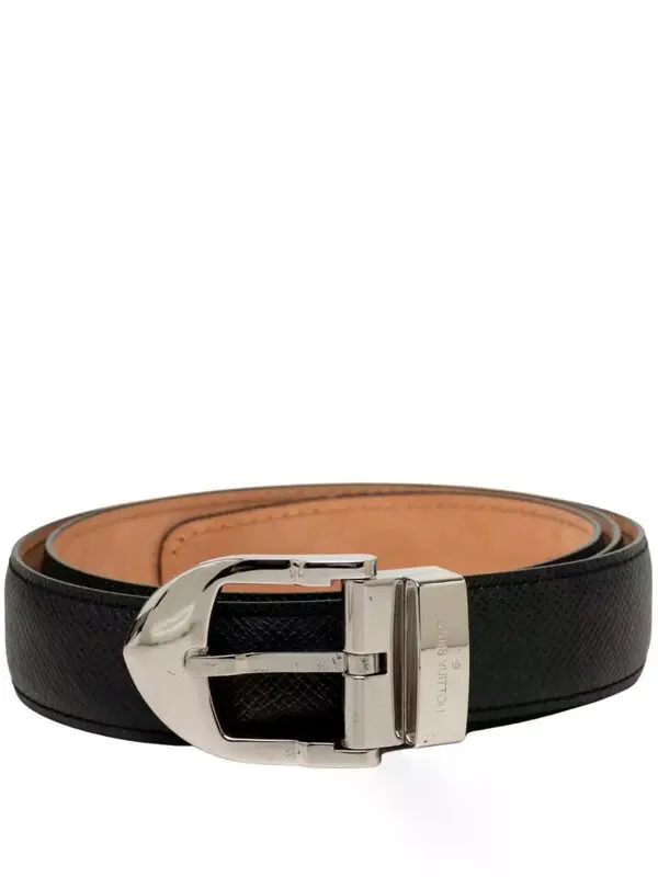 LOUIS VUITTON 2007 Taiga Ceinture Classique Belt
