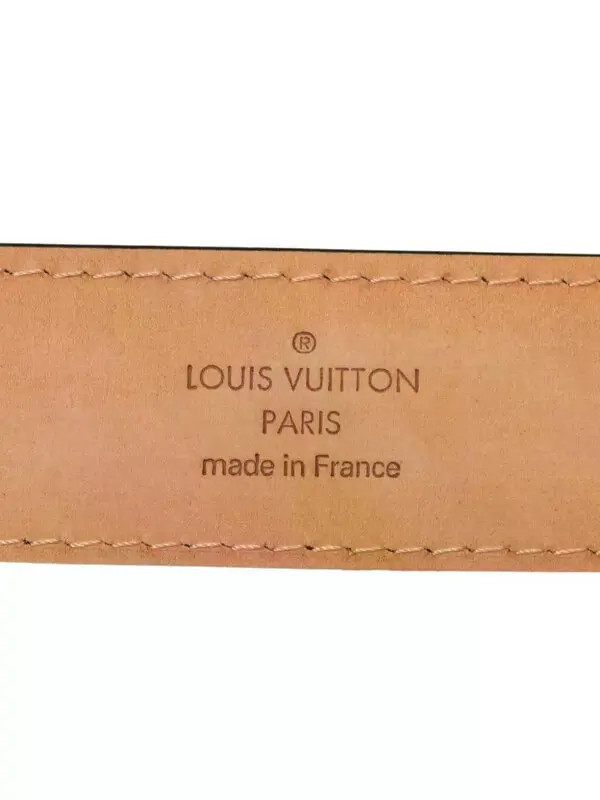 LOUIS VUITTON 2007 Taiga Ceinture Classique Belt
