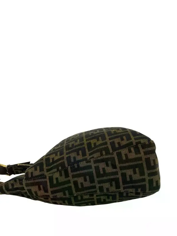 Fendi 2000-2010 Zucca Canvas Shoulder Bag