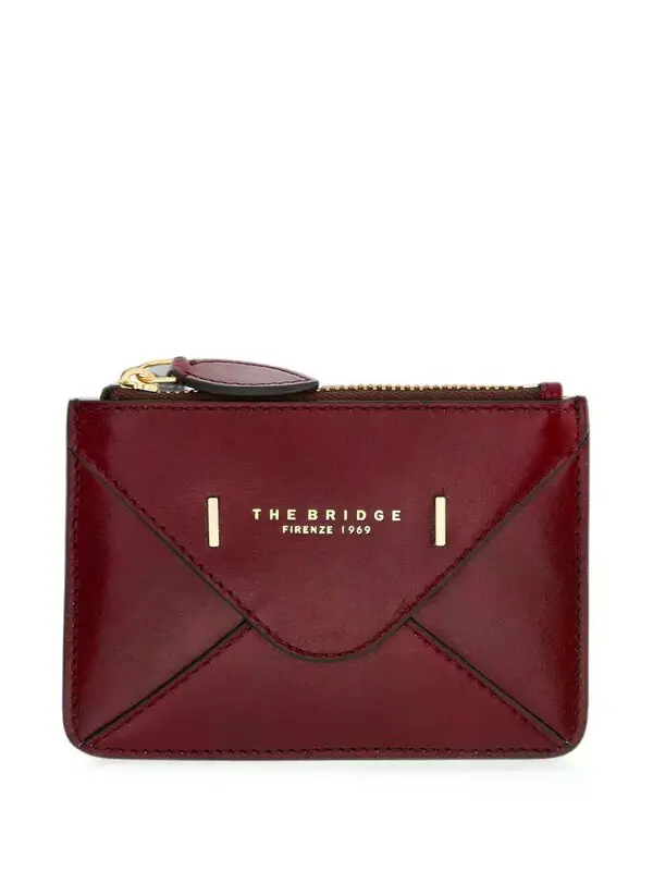 THE BRIDGE Zip-fastening Leather Card Holder