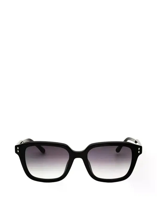 Isabel Marant Étoile Rectangle-frame Sunglasses - Black