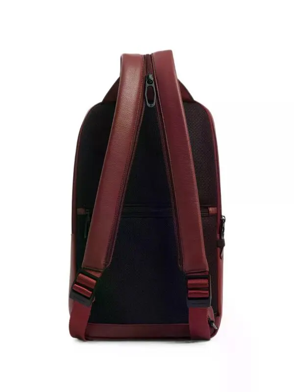 PIQUADRO Convertible Leather Sling Bag