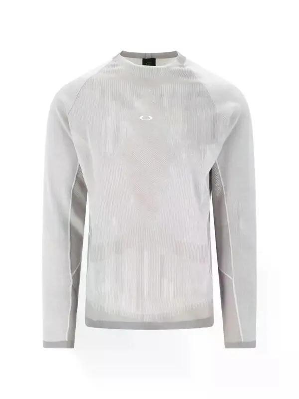 Oakley Logo-detail Patterned-jacquard Sweater