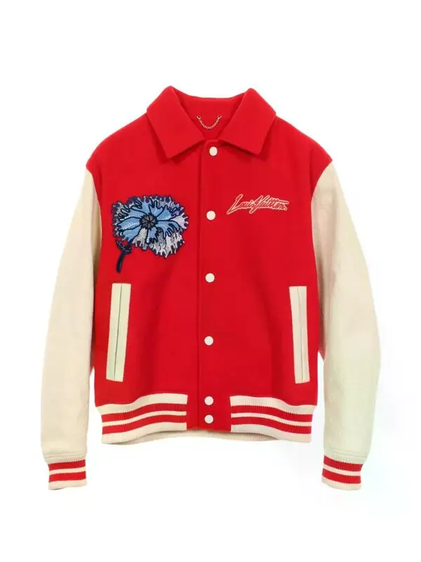 LOUIS VUITTON 2010s X Yayoi Kusama Psychedelic Flower Bomber Jacket