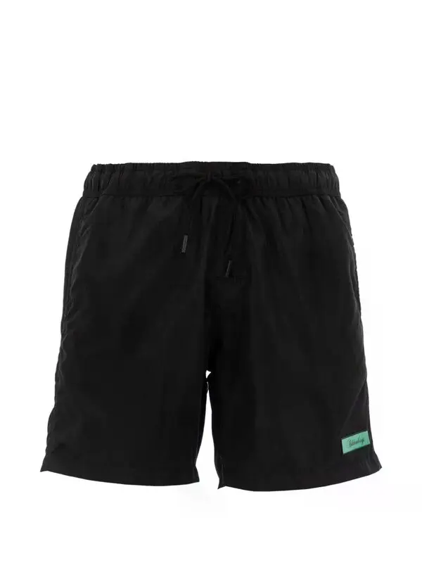 BIKKEMBERGS Logo-print Drawstring Swim Shorts