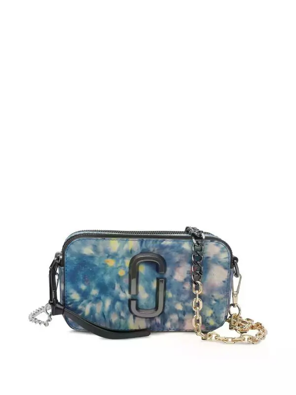 Marc Jacobs The Snapshot Tie-dye Cross Body Bag - Blue