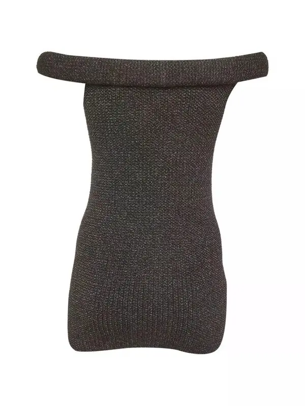 TOTEME Off-shoulder Top - Grey