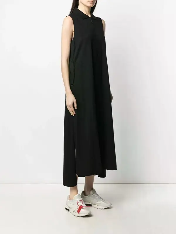 Y3 Sleeveless Polo Shirtdress