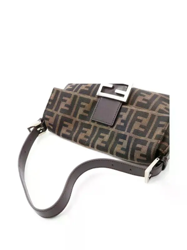 Fendi 2010s Zucca Mamma Shoulder Bag