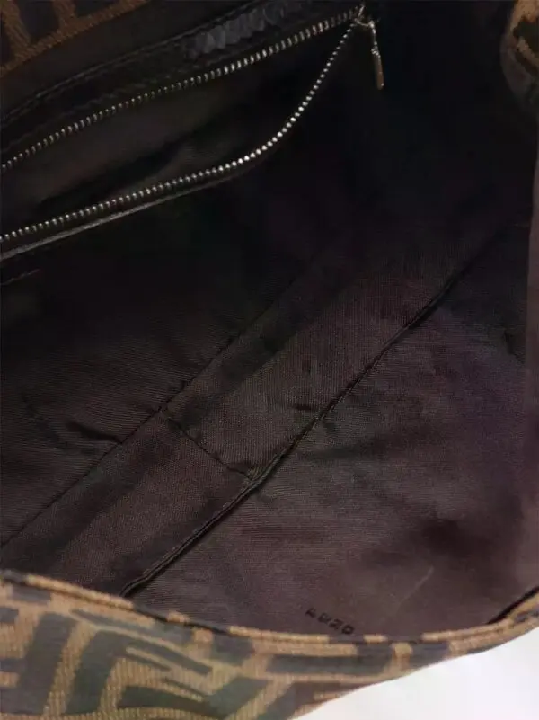 Fendi 2010s Zucca Mamma Shoulder Bag