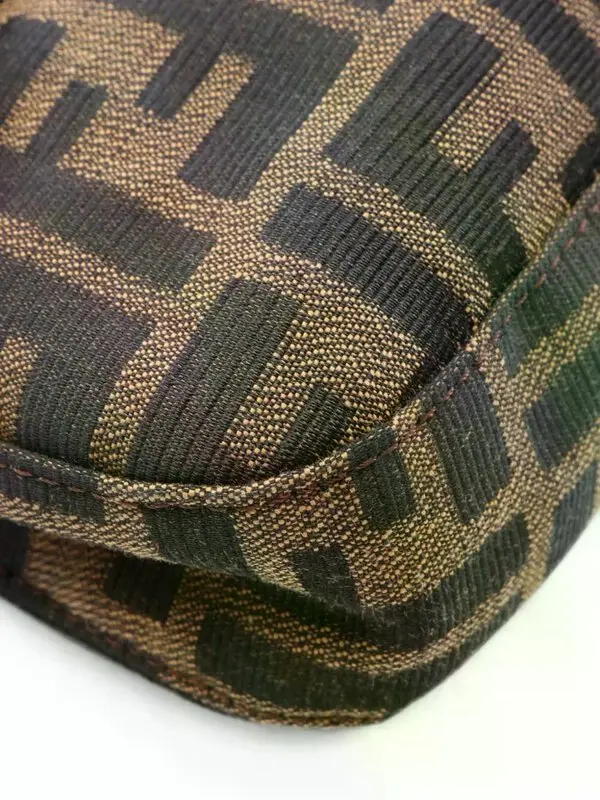 Fendi 2010s Zucca Mamma Shoulder Bag
